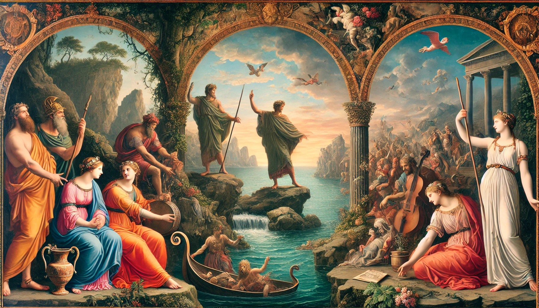 Tutte le tappe del viaggio di Ulisse nell'Odissea